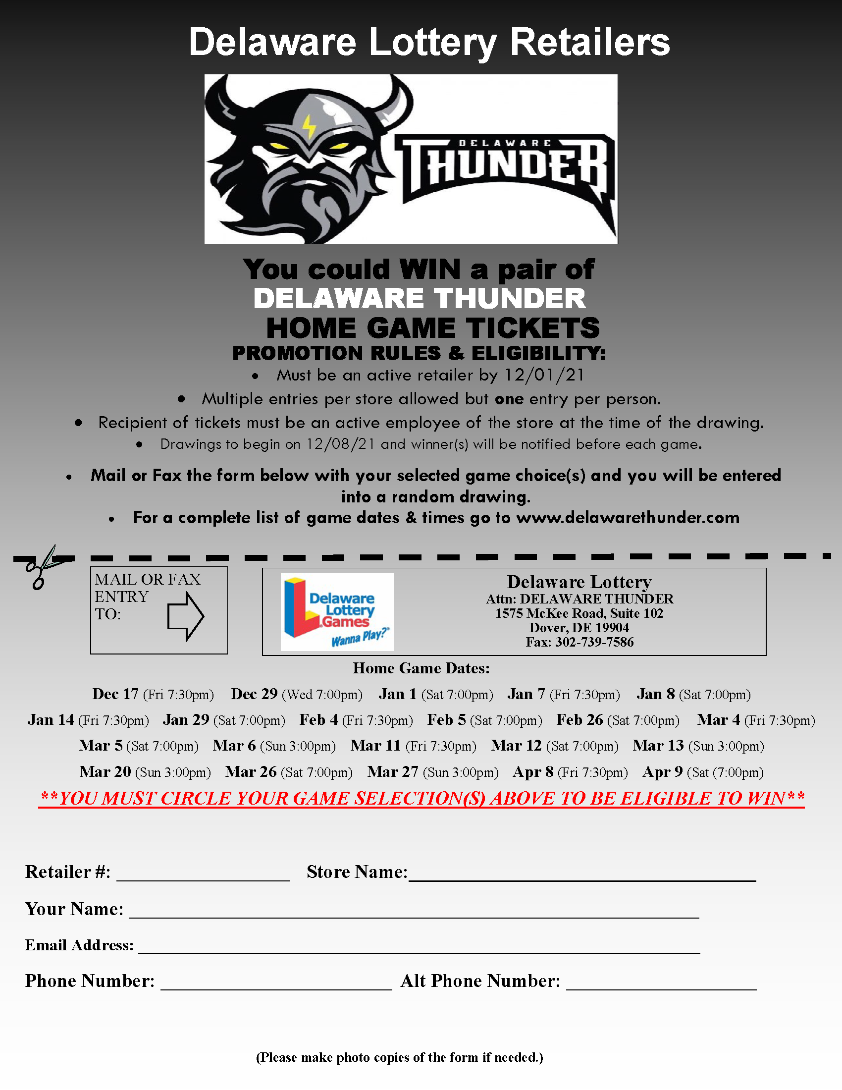 Past Promotions | Delaware Lottery