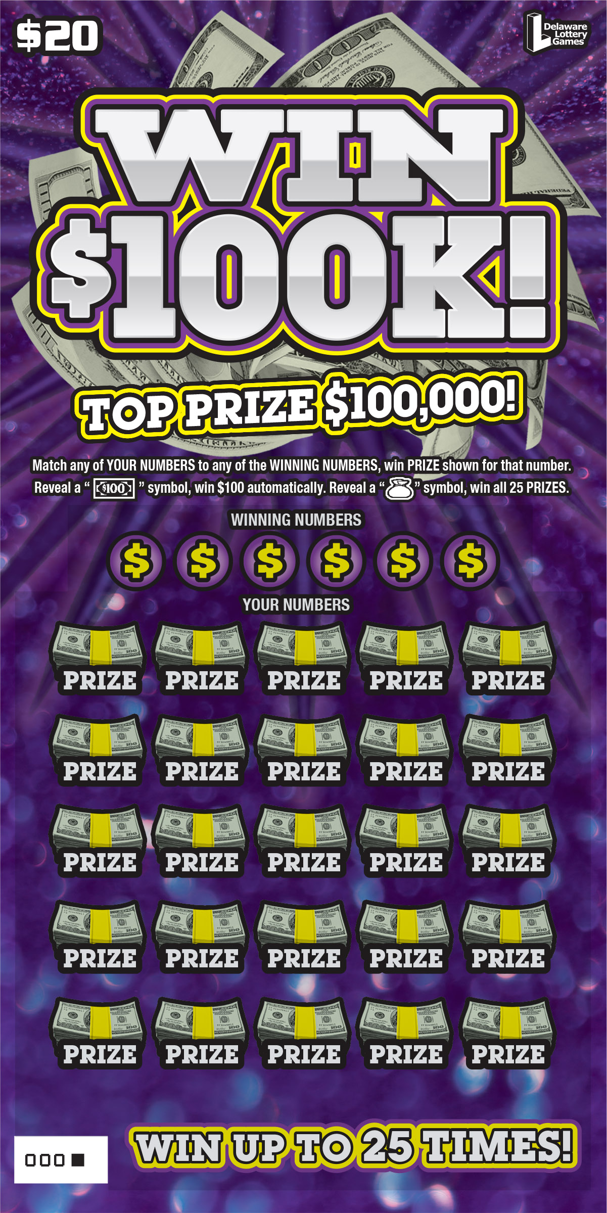 Instant Games | Delaware Lottery