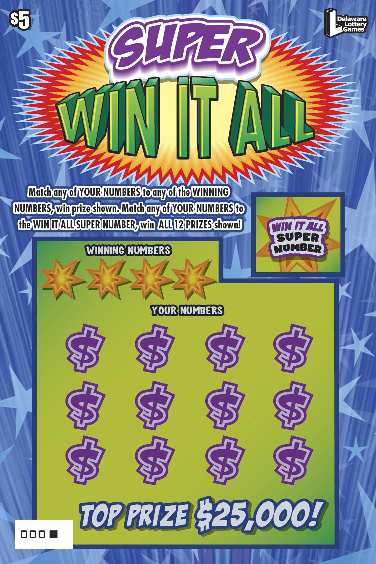 Instant Games | Delaware Lottery