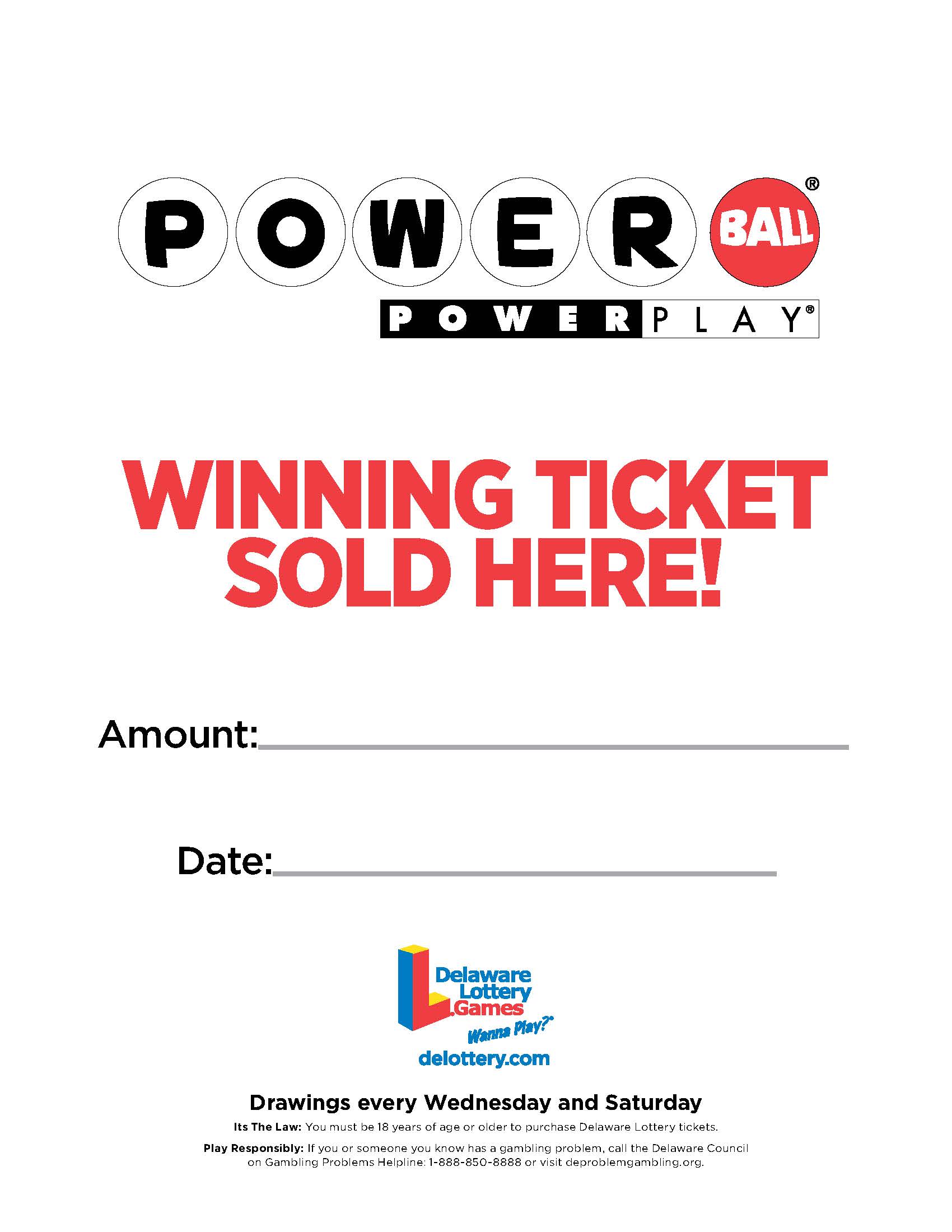 Posters | Delaware Lottery